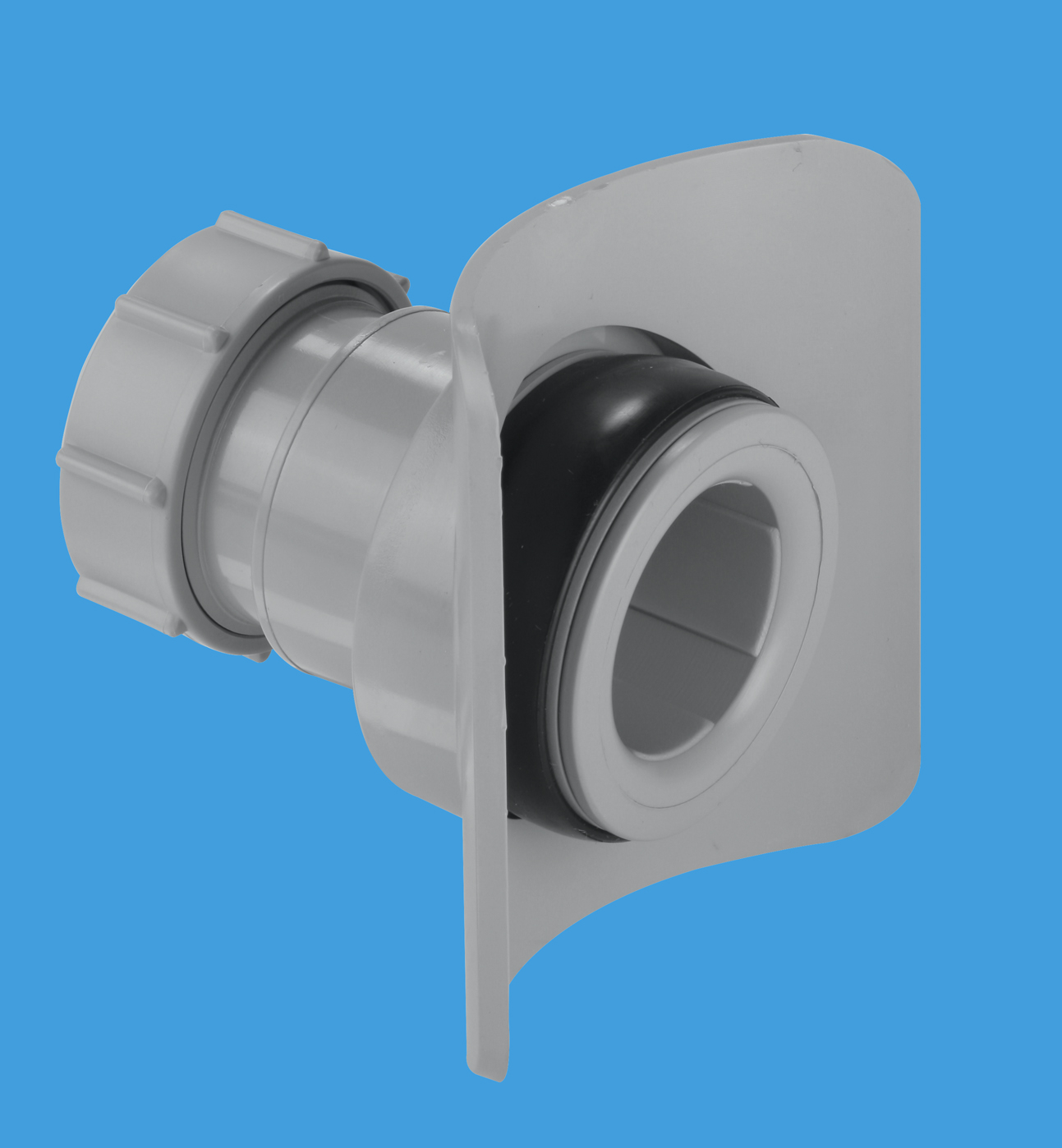 McAlpine Mechanical Boss Connector 4in/110mm x 1.1/2in - Grey