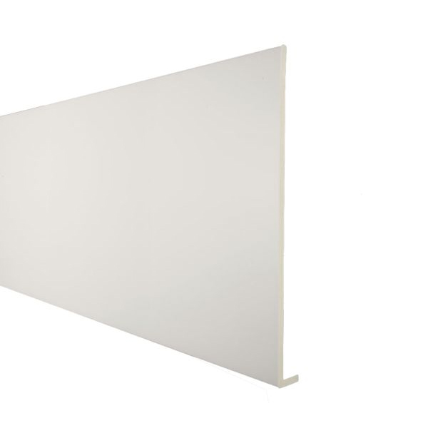 Deeplas 175mm Capping Fascia Board Square Edge - Blue White
