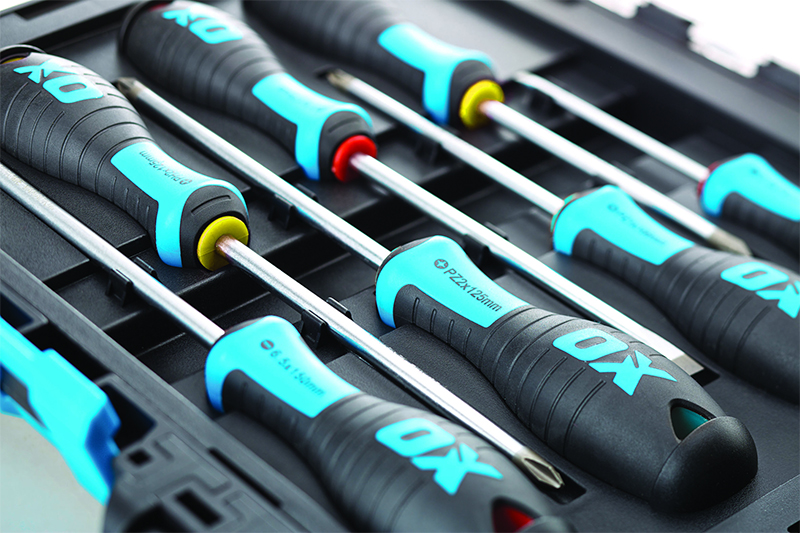 OX Pro Tough 7 Piece Screwdriver Set